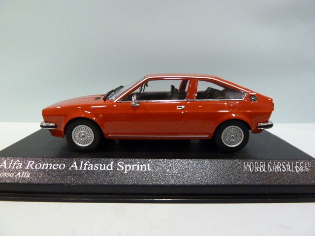 Alfa Romeo Alfasud Sprint Red Rosso Alfa 1:43 400120820 MINICHAMPS ...