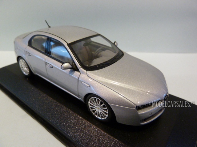 Alfa Romeo 159 Silver 1:43 400120500 MINICHAMPS diecast model car ...